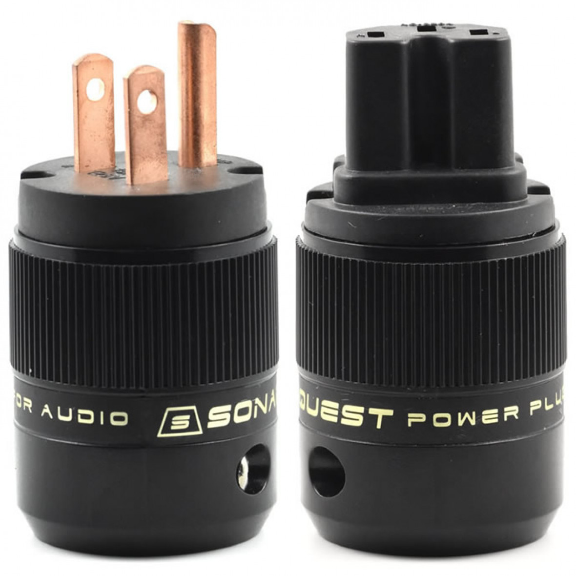 SonarQuest SE-RP(B) & SE-RC(B) Red Copper Series HiFi Audio Grade AC ...