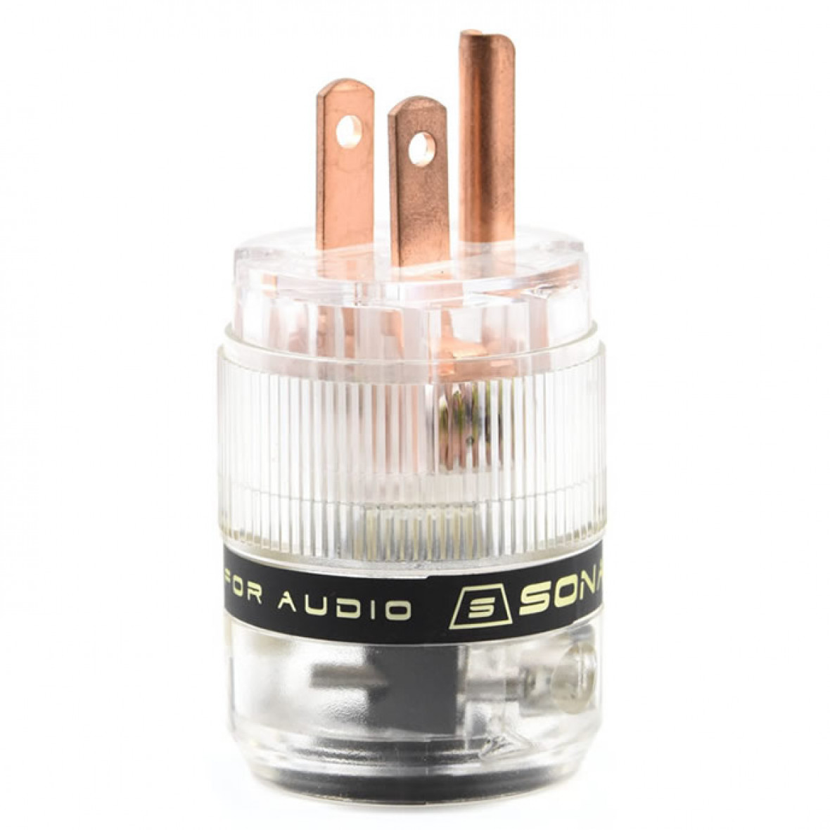 SonarQuest ST-RP(T) Red Copper Series HiFi Audio Grade AC Power Plug ...